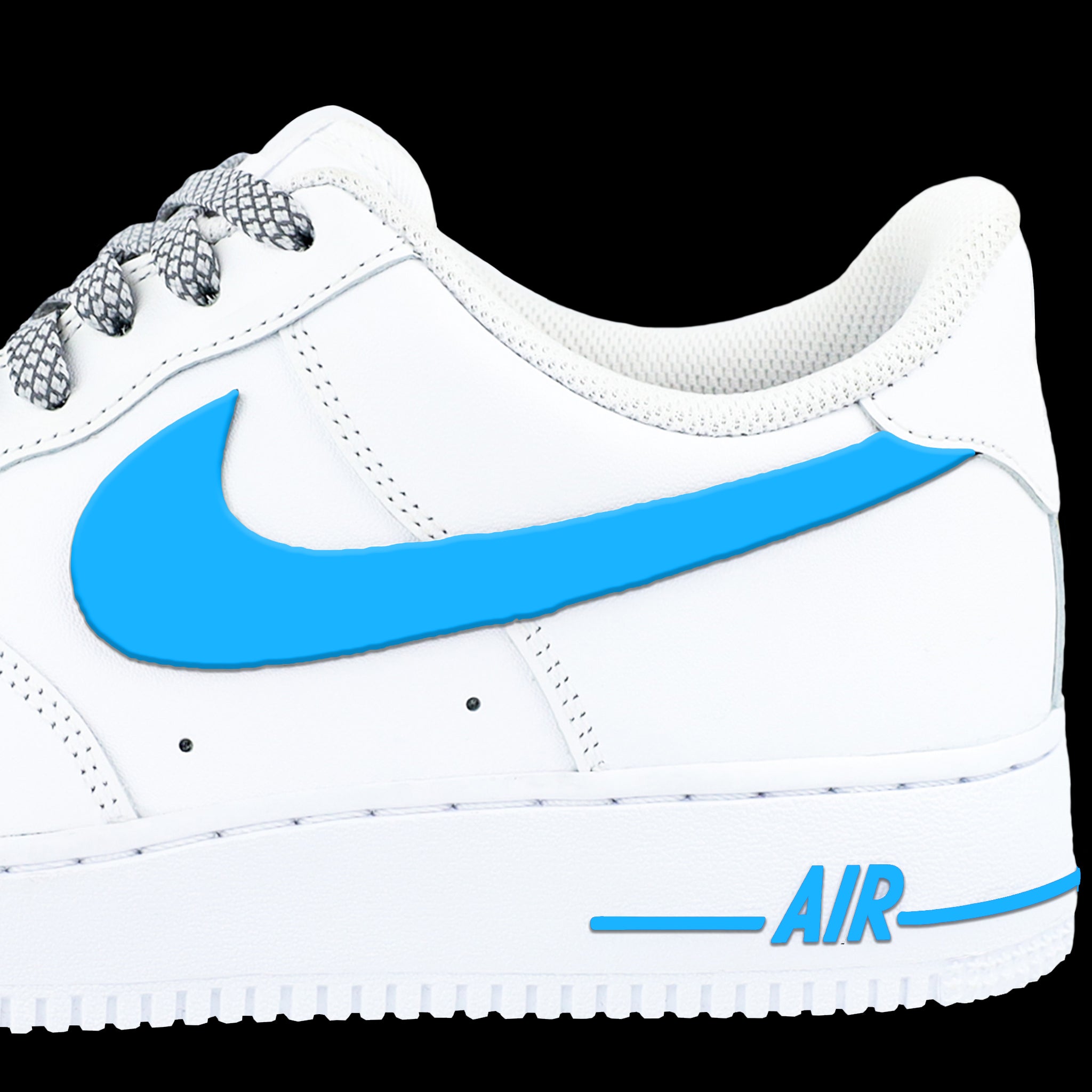 Blue Air Force 1 Check Wrap – GLACÉ Inc.