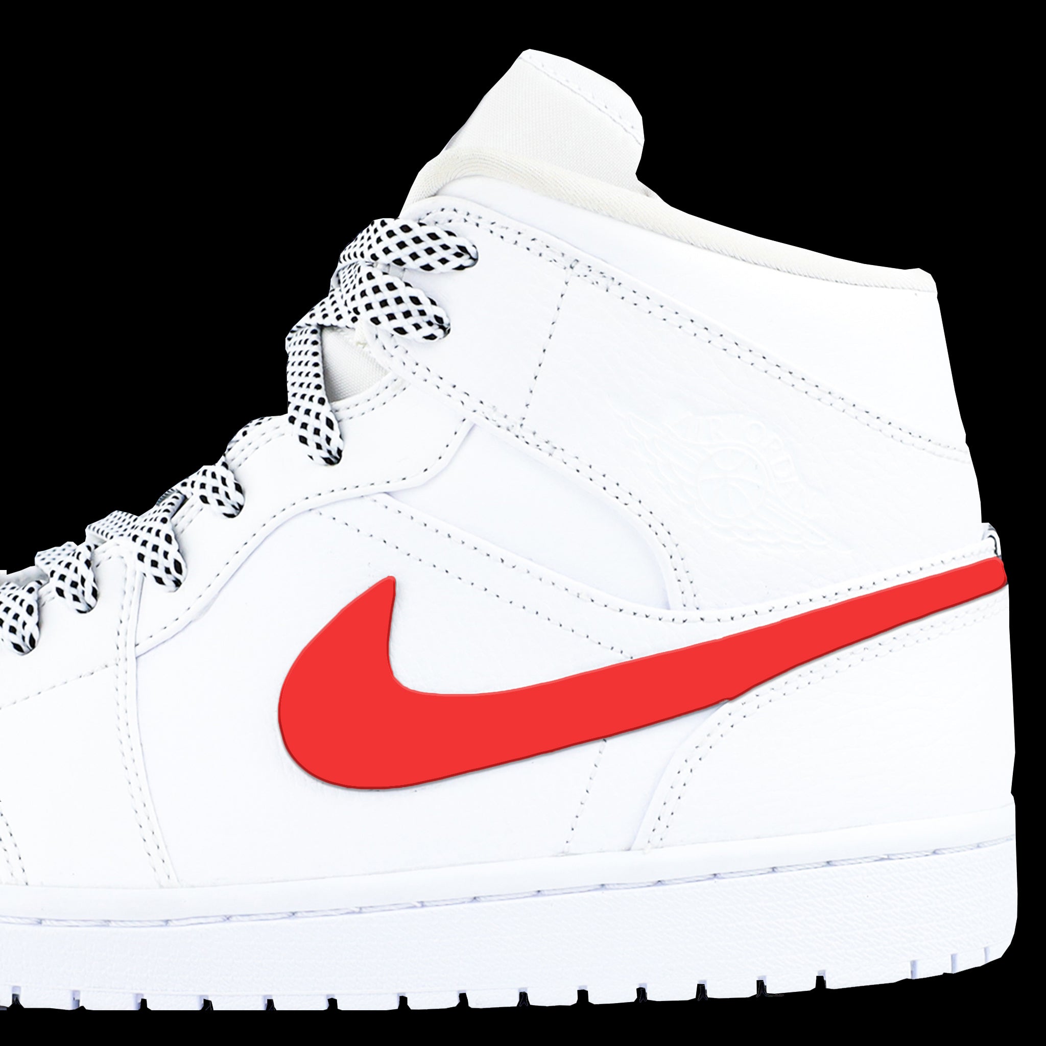 Red Air Jordan 1 Check Wrap – GLACÉ Inc.