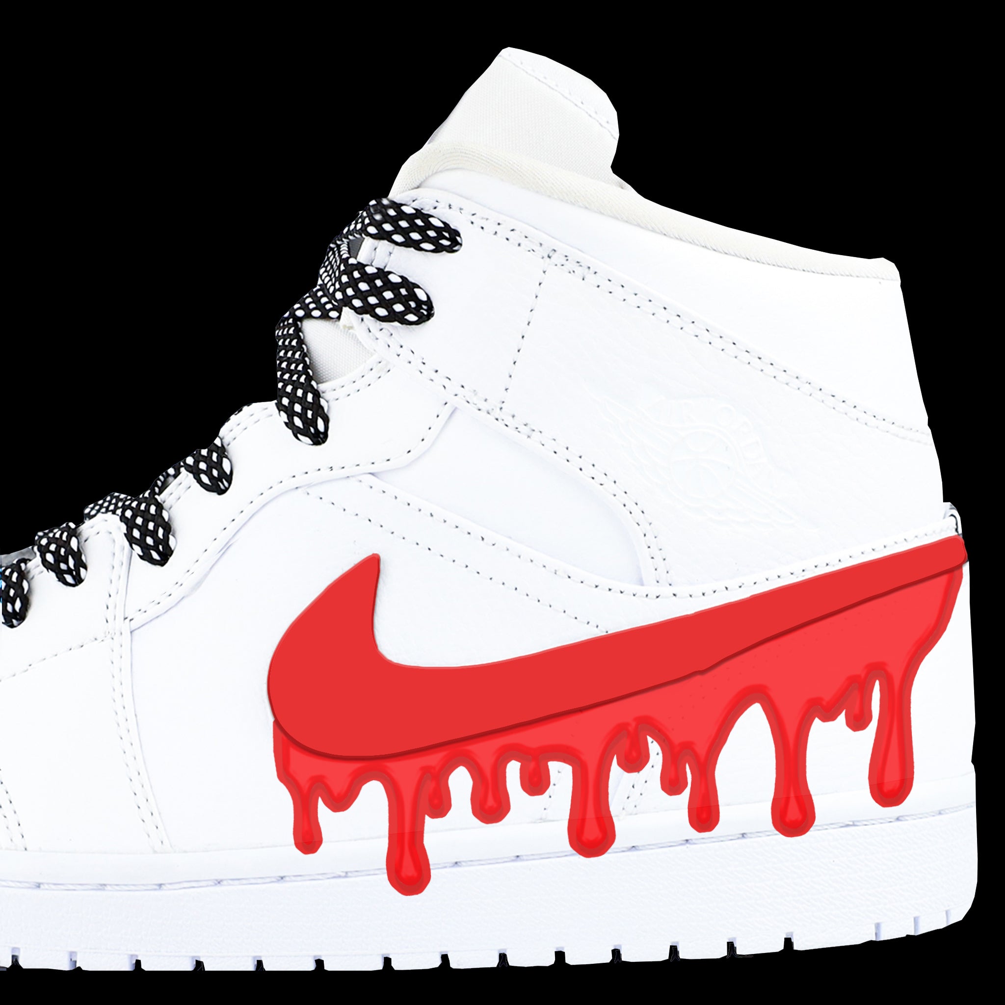 Candy Red Drip Kit Air Jordan 1 Check Wrap – GLACÉ Inc.