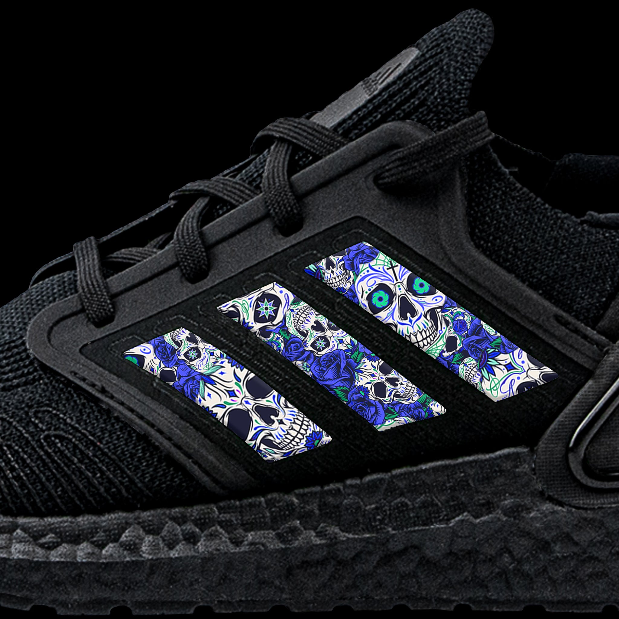 Blue Day of the Dead Ultra Boost 20 Cage Decals – GLACÉ Inc.